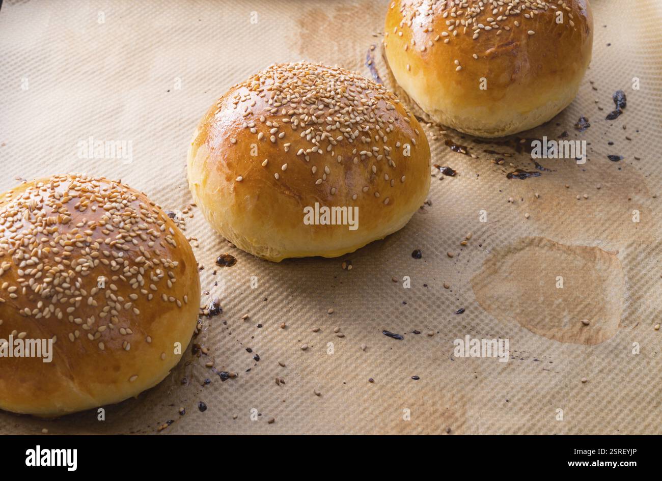 Hamburger bread roll Stock Photo - Alamy