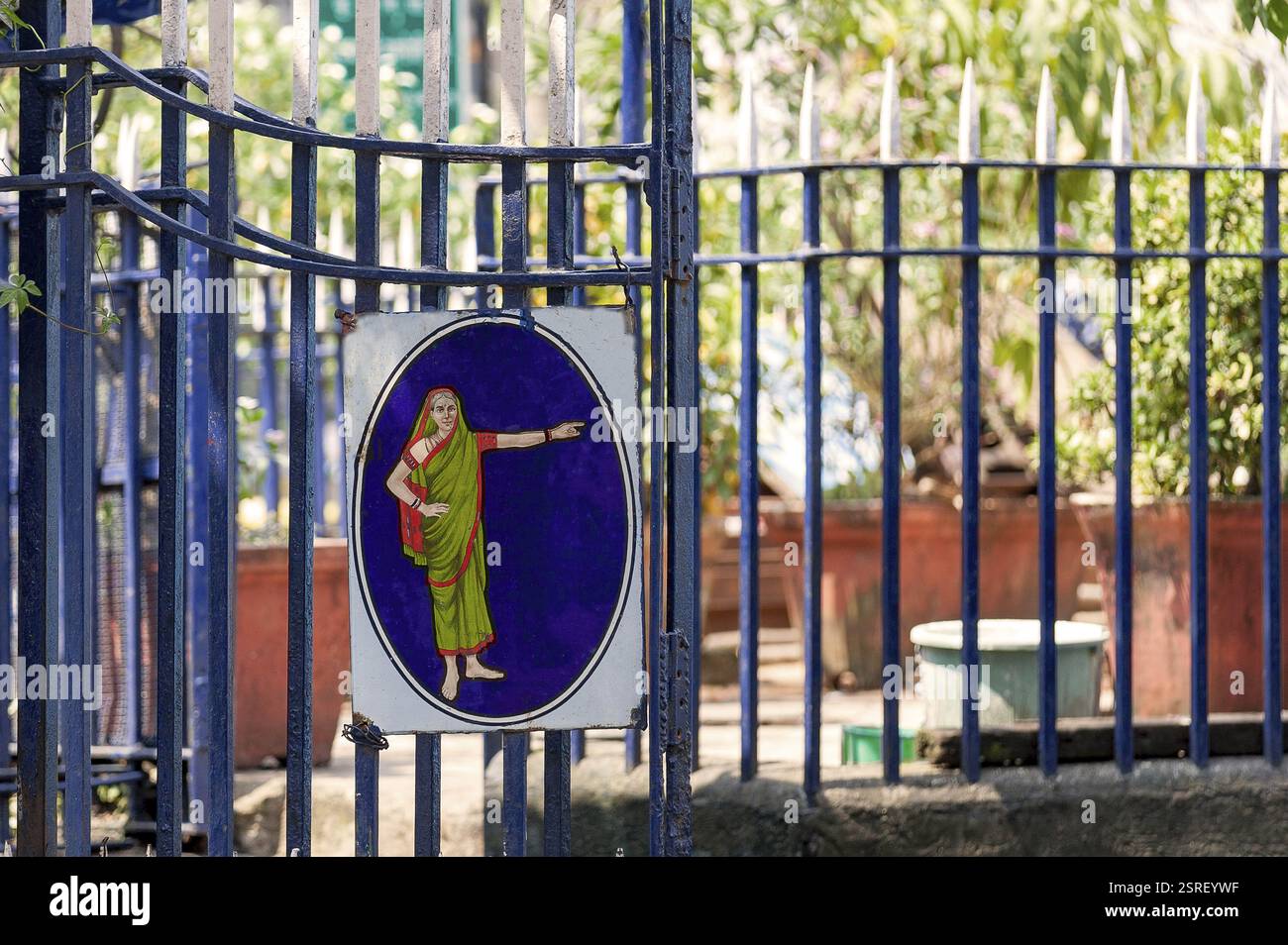 Enamel sign boards of female washroom, mumbai, maharashtra, india, asia ...