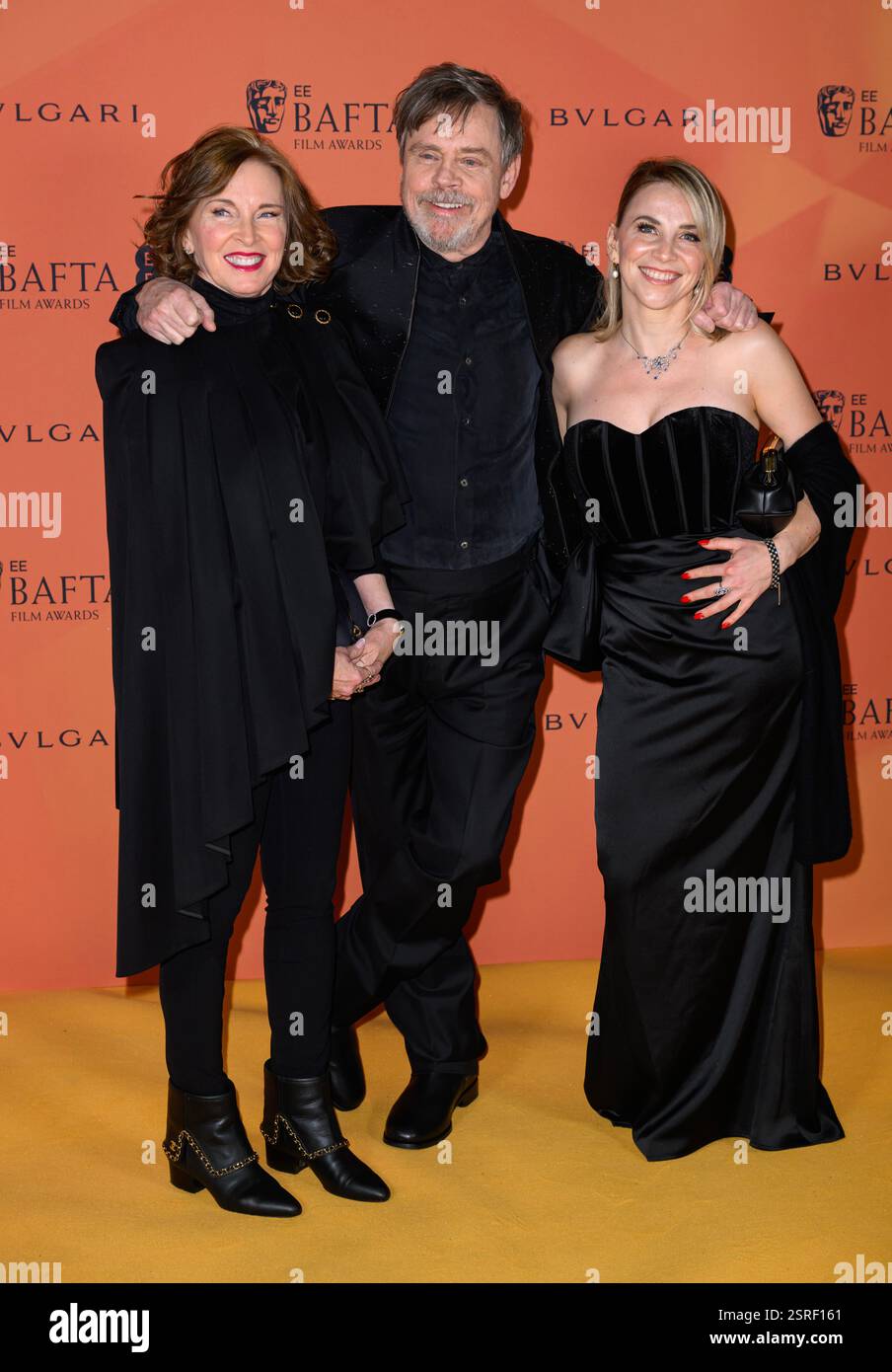 London, UK. February 15th, 2025. Mark Hamill, wife Marilou York and ...
