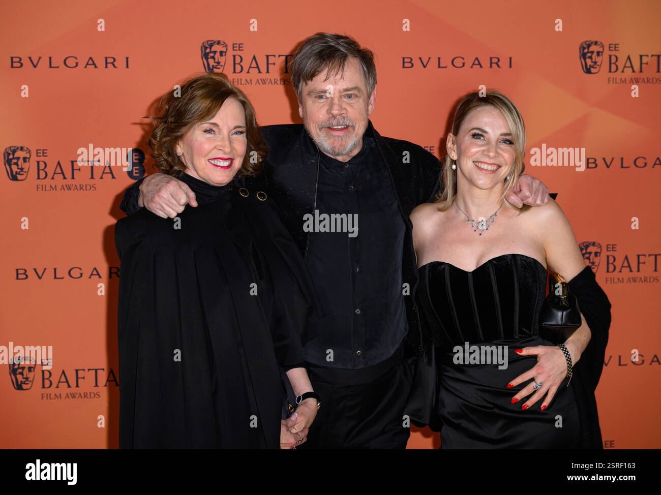 London, UK. February 15th, 2025. Mark Hamill, wife Marilou York and ...