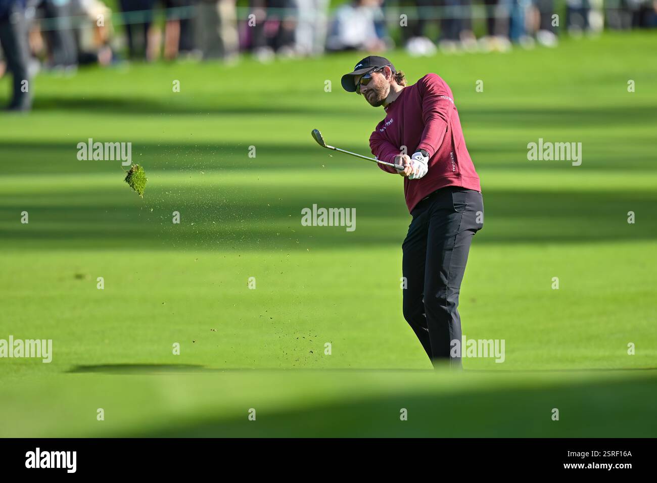 San Diego, USA. 15th Feb, 2025. February 15, 2025: Patrick Rodgers hits ...