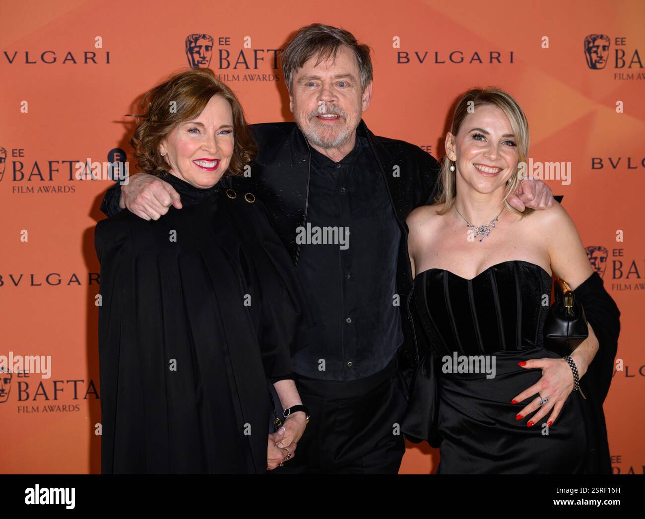 London, UK. February 15th, 2025. Mark Hamill, wife Marilou York and ...
