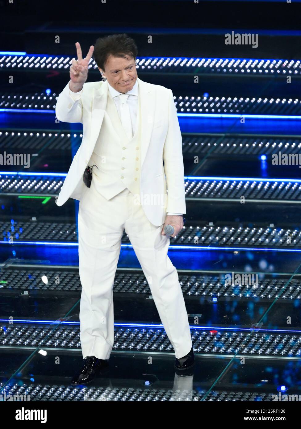 Sanremo, 75th Italian Song Festival 2025 - Fifth Evening. Final. In the ...