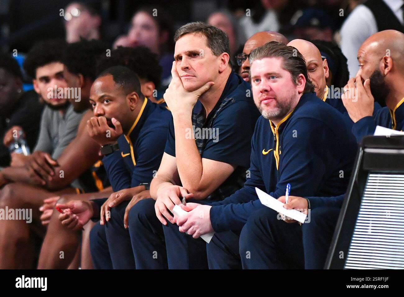 ATLANTA, GA – FEBRUARY 15: California head coach Mark Madsen reacts ...