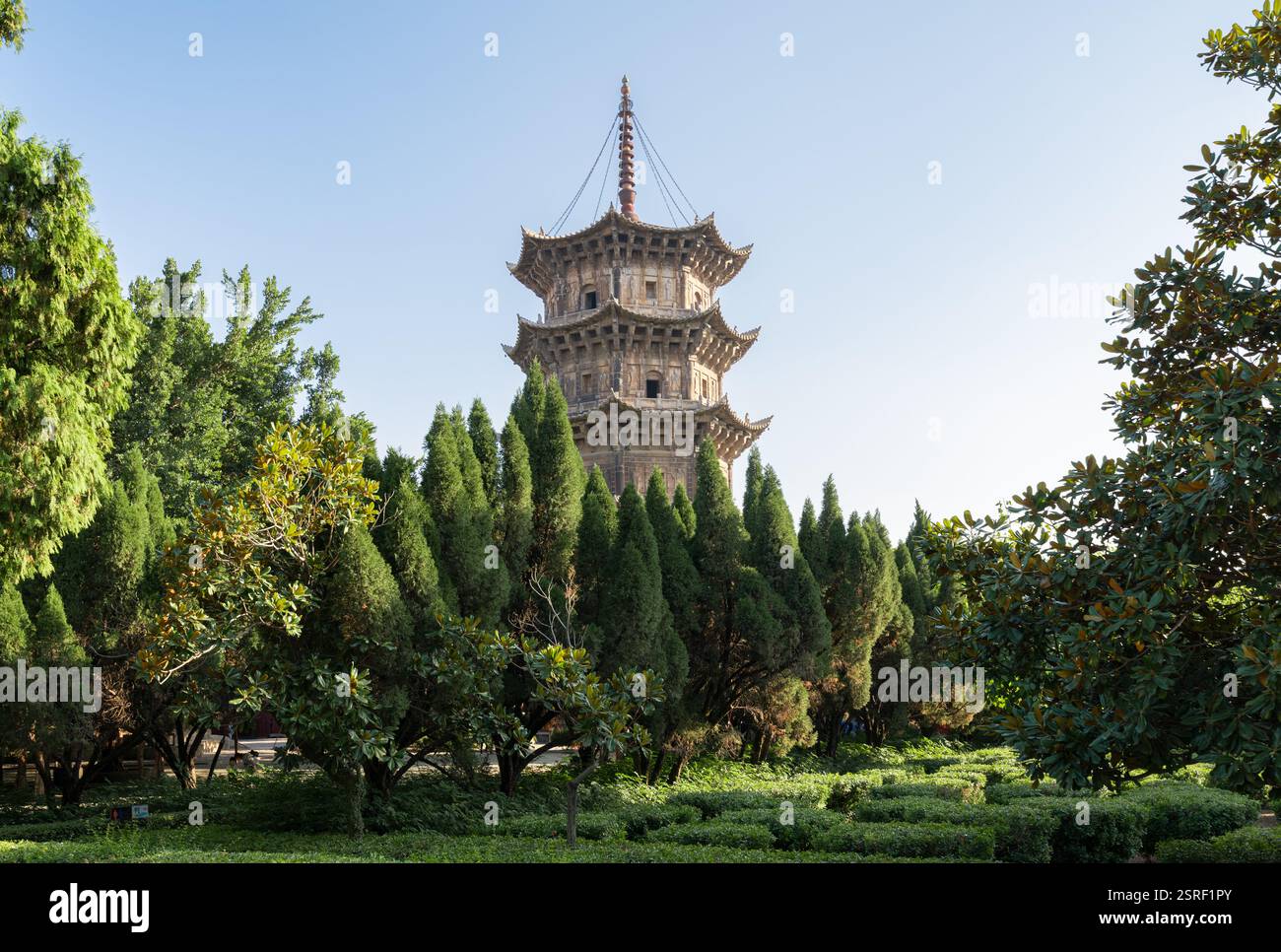 Scenery of Kaiyuan Temple in Quanzhou, Fujian Province, China Stock ...
