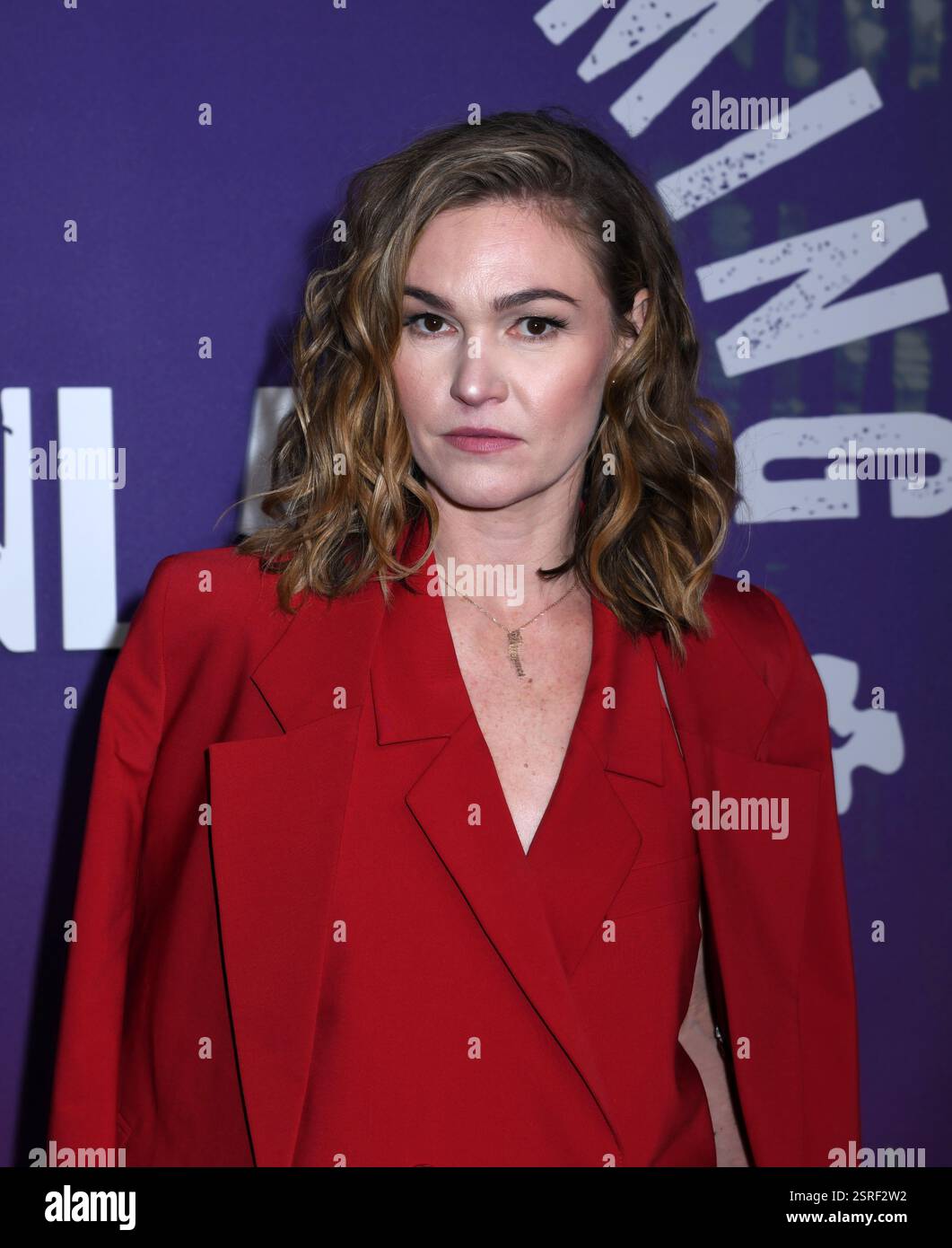 February 14, 2025, New York, New York, United States: Julia Stiles ...