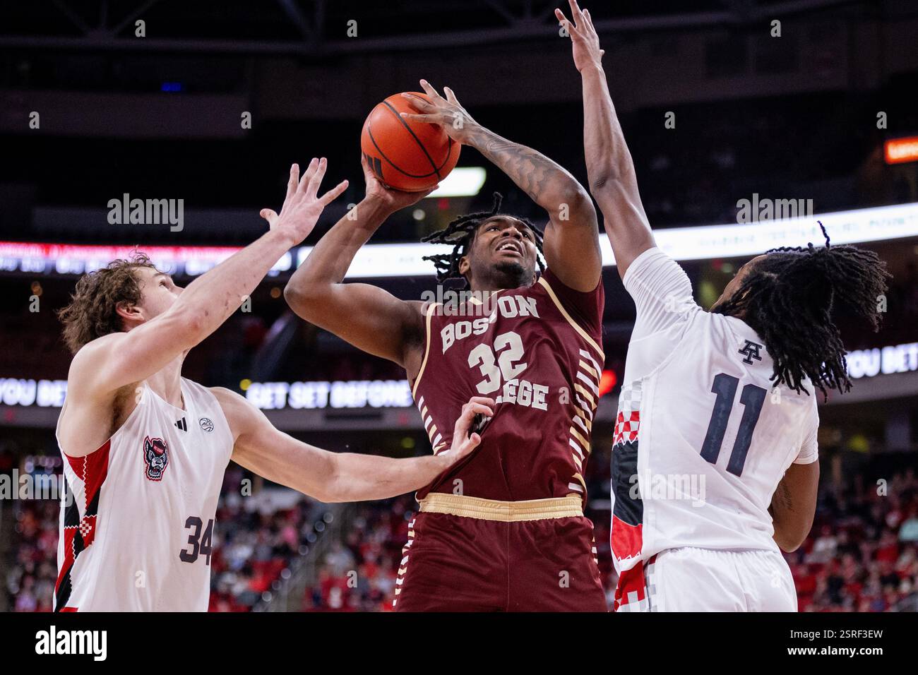 Raleigh, United States. 15th Feb, 2025. February 15, 2025: Boston ...