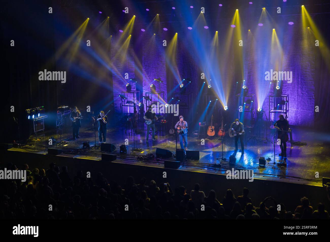 Madison, USA. 14th Feb, 2025. Erik Berry, Ryan Young, Dave Carroll ...