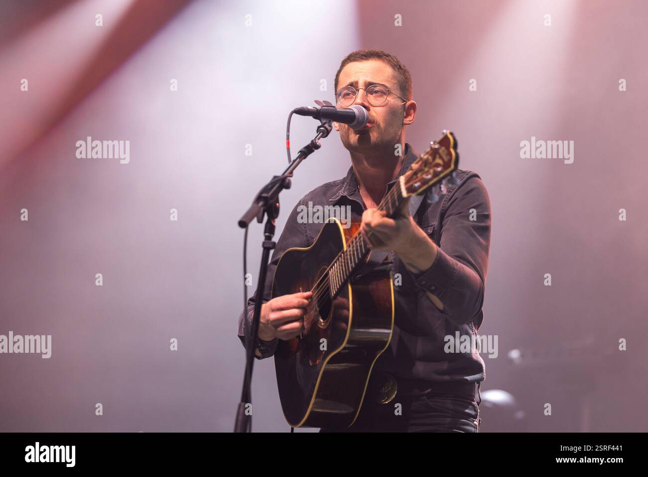 Madison, USA. 14th Feb, 2025. Jed LaPlant of Wild Horses at The Sylvee ...