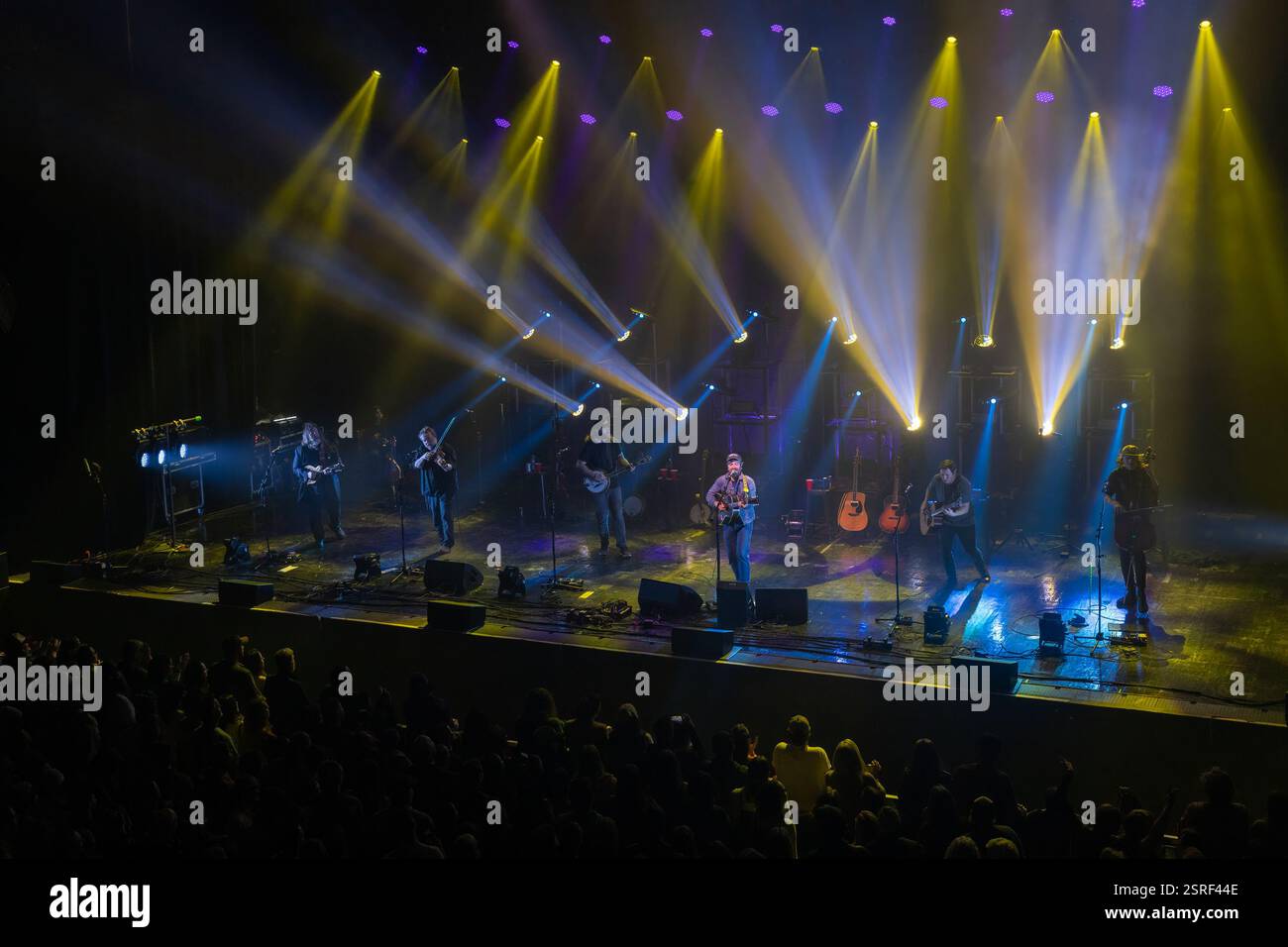 Madison, USA. 14th Feb, 2025. Erik Berry, Ryan Young, Dave Carroll ...