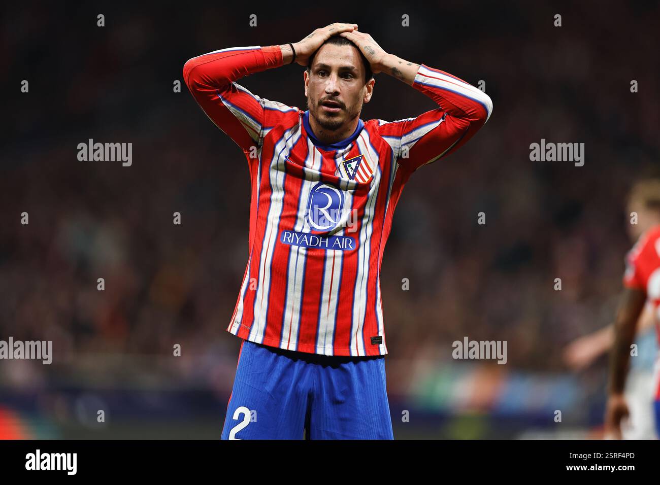 Madrid, Spain. 15th Feb, 2025. Jose Maria Gimenez (Atletico) Football ...