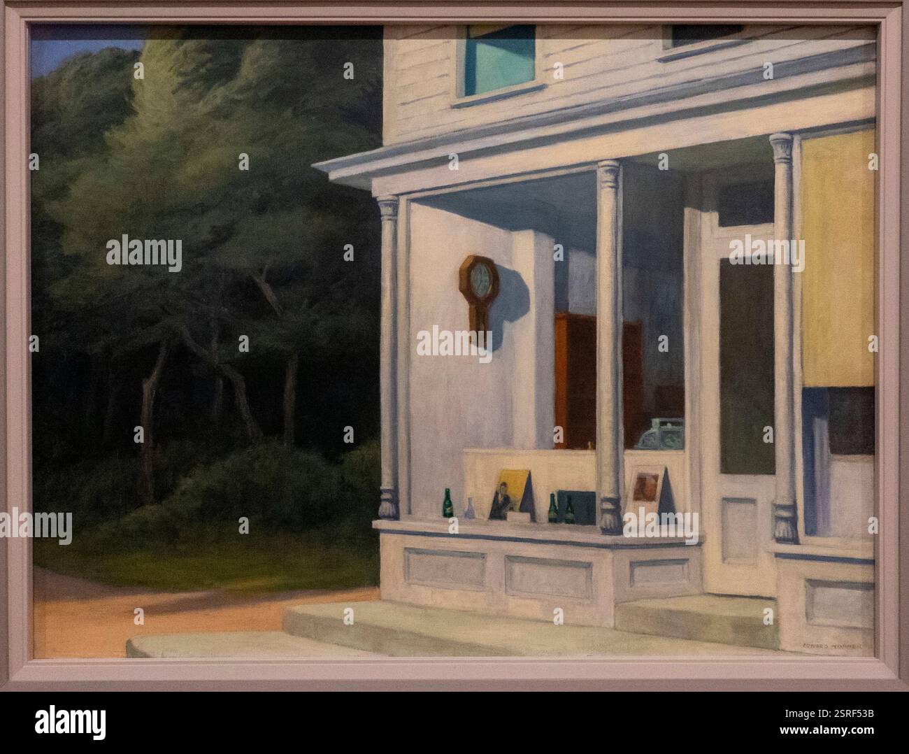 Edward Hopper, Seven A.M., 1948, Whitney Museum of Art, New York City ...