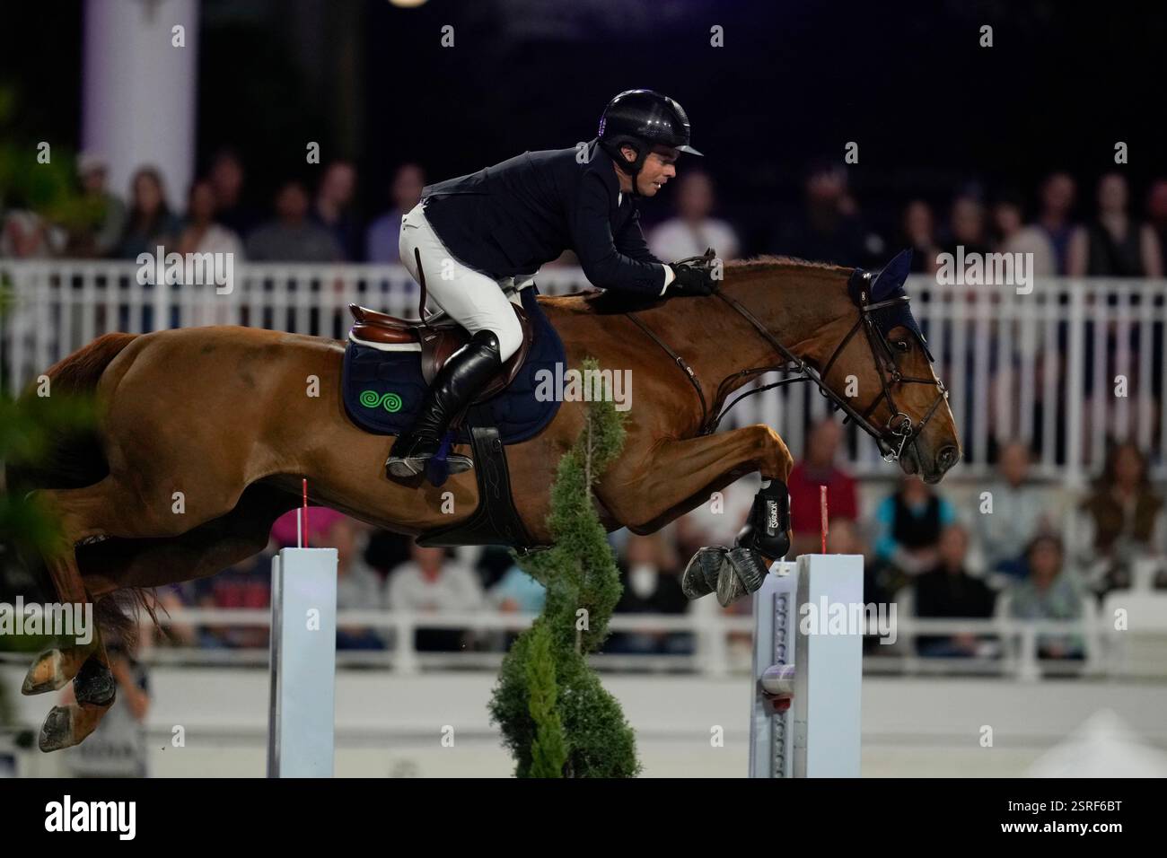 Ocala, Florida, USA. 15th Feb, 2025. Cian OÃ Connor (Ireland) aboard ...