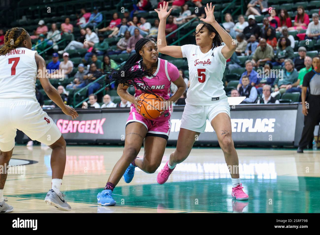 New Orleans, United States. 15th Feb, 2025. During a NCAA women's ...
