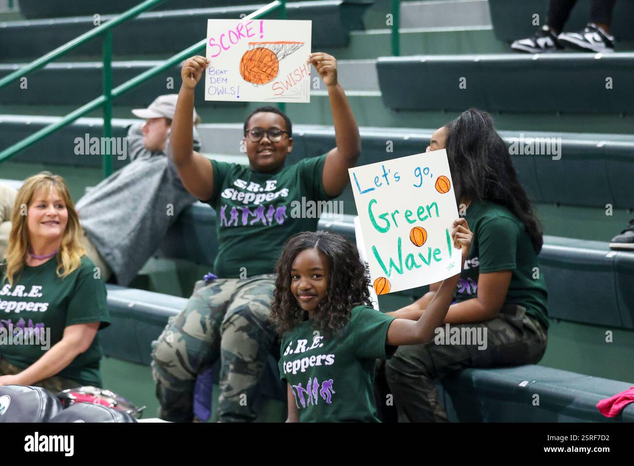 New Orleans, United States. 15th Feb, 2025. A couple of young ...