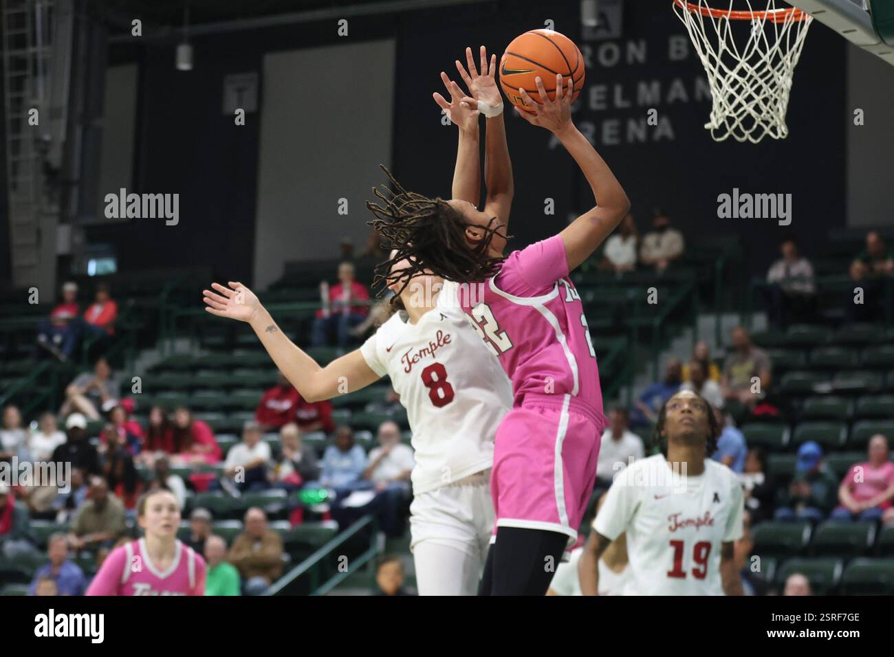 New Orleans, United States. 15th Feb, 2025. Tulane Green Wave forward ...