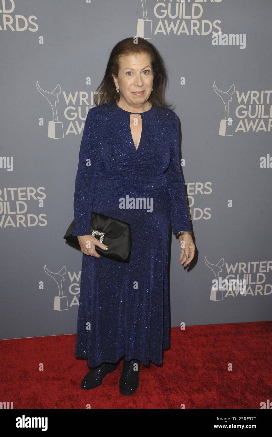 Ca. 15th Feb, 2025. Winnie Holzman at arrivals for 2025 Writers Guild ...