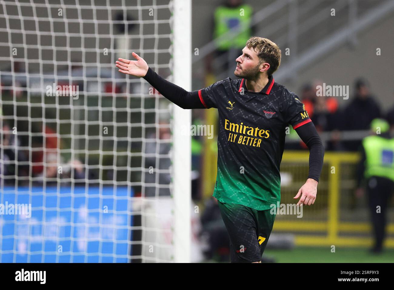 Milano, Italy. 15th Feb, 2025. Alex Jimenez of Milan AC during the ...
