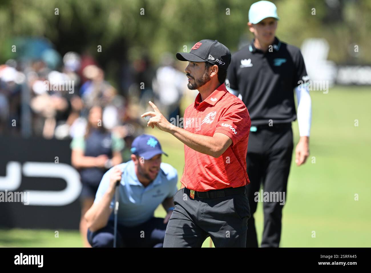 Adelaide, Australia. 16th Feb, 2025. Abraham Ancer of Fireballs GC ...