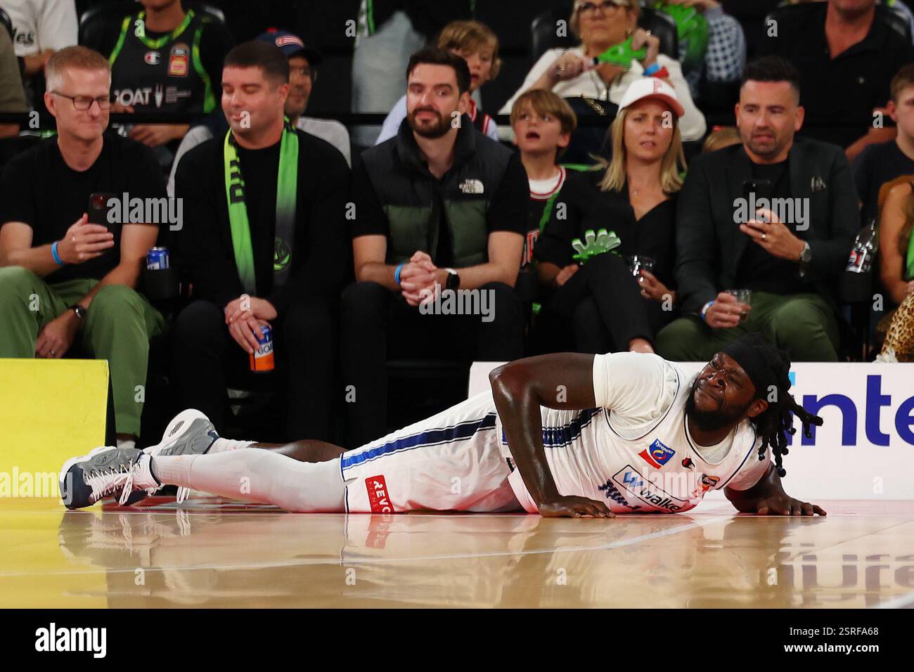 Melbourne, Australia. 16th Feb, 2025. Montrezl Harrell of the 36ers ...