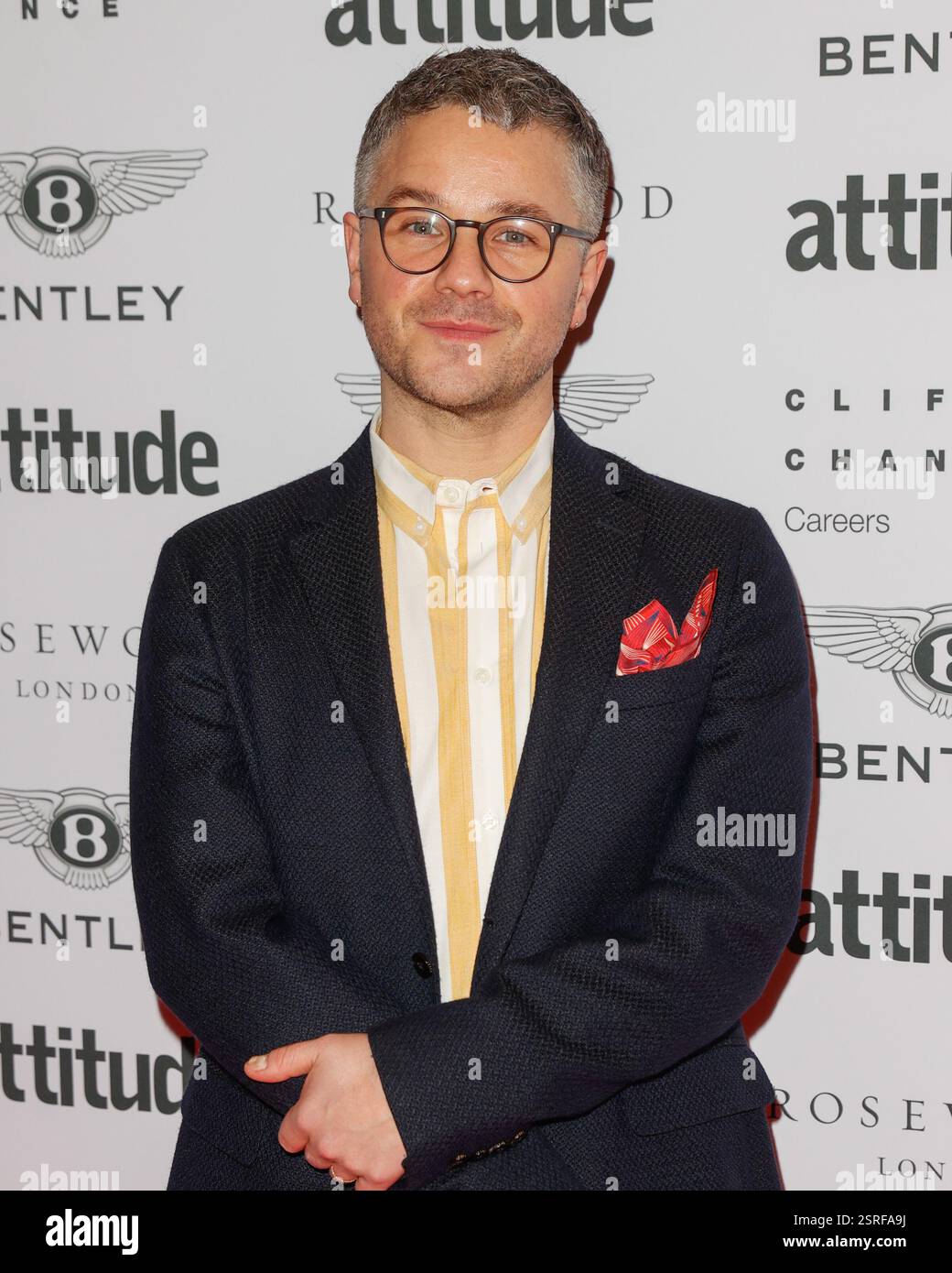 London, UK. 14th Feb, 2025. David Ames attending the 2025 Attitude 101 ...