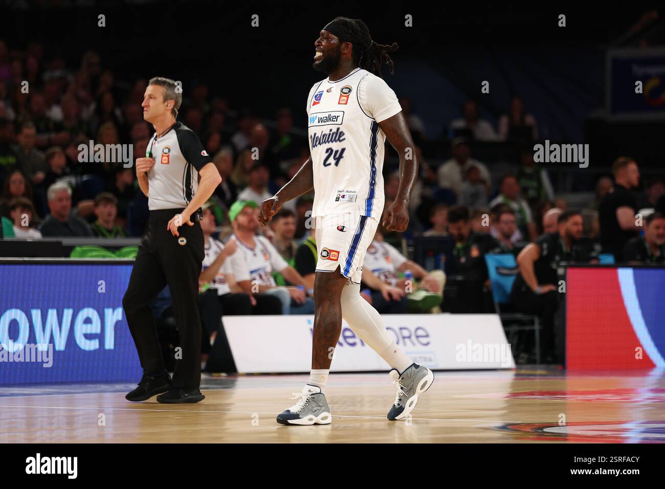 Melbourne, Australia. 16th Feb, 2025. Montrezl Harrell of the 36ers ...