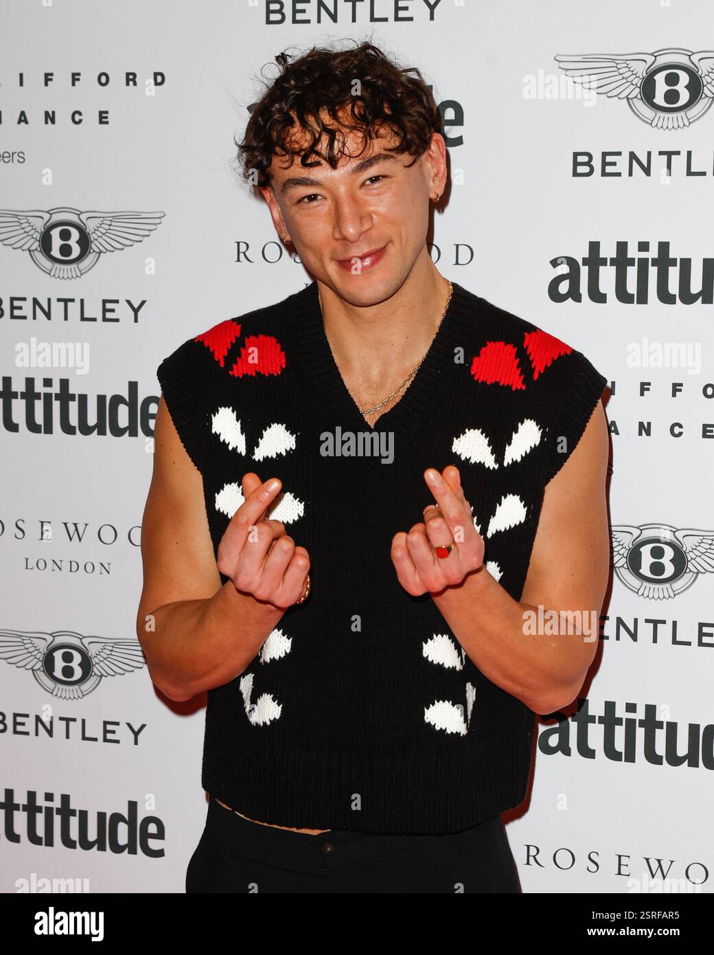 London, UK. 14th Feb, 2025. Marcus Hodson attending the 2025 Attitude ...