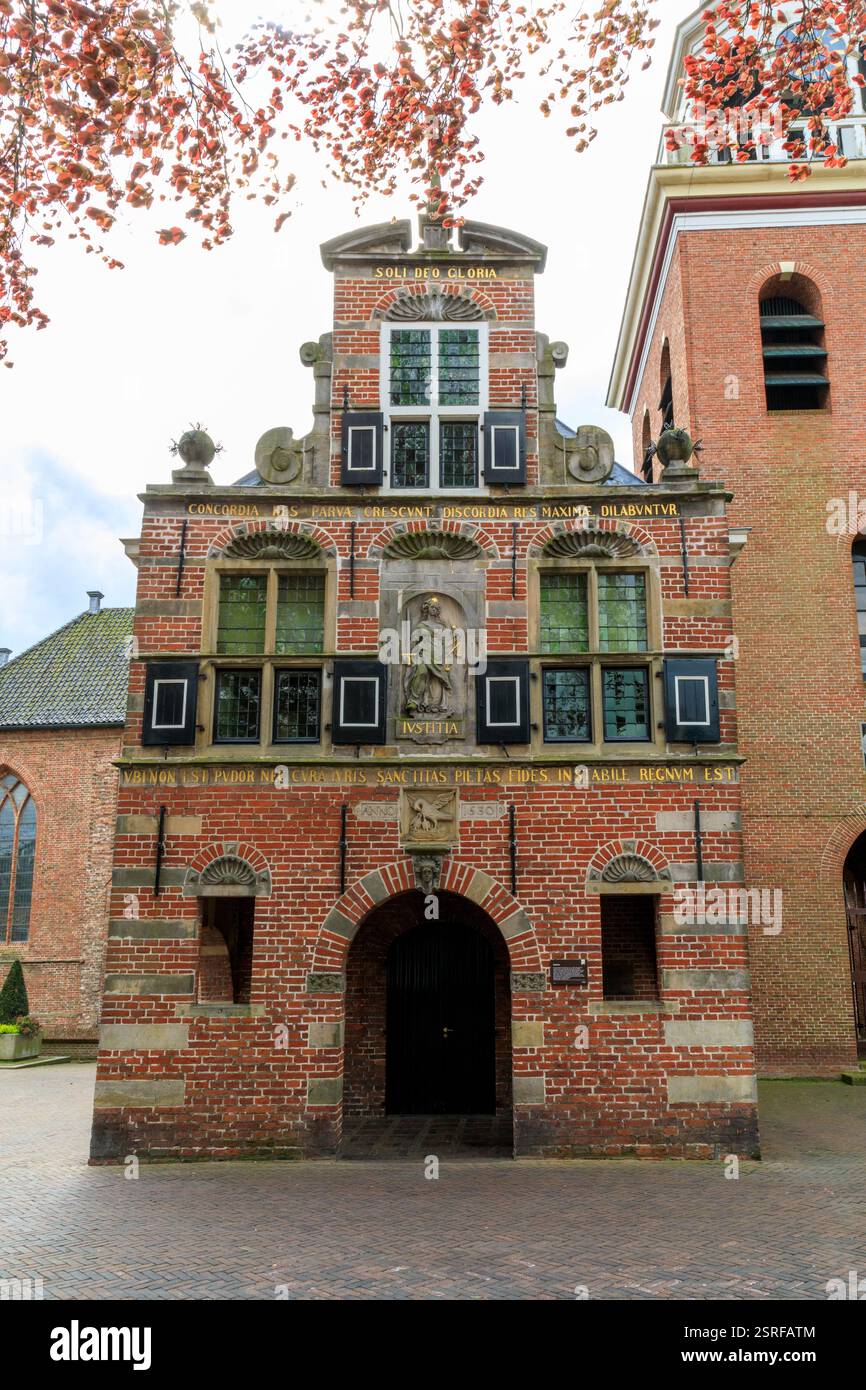 Europe, The Netherlands, Gronigen, Appingedam. Raadhuis. City Hall ...