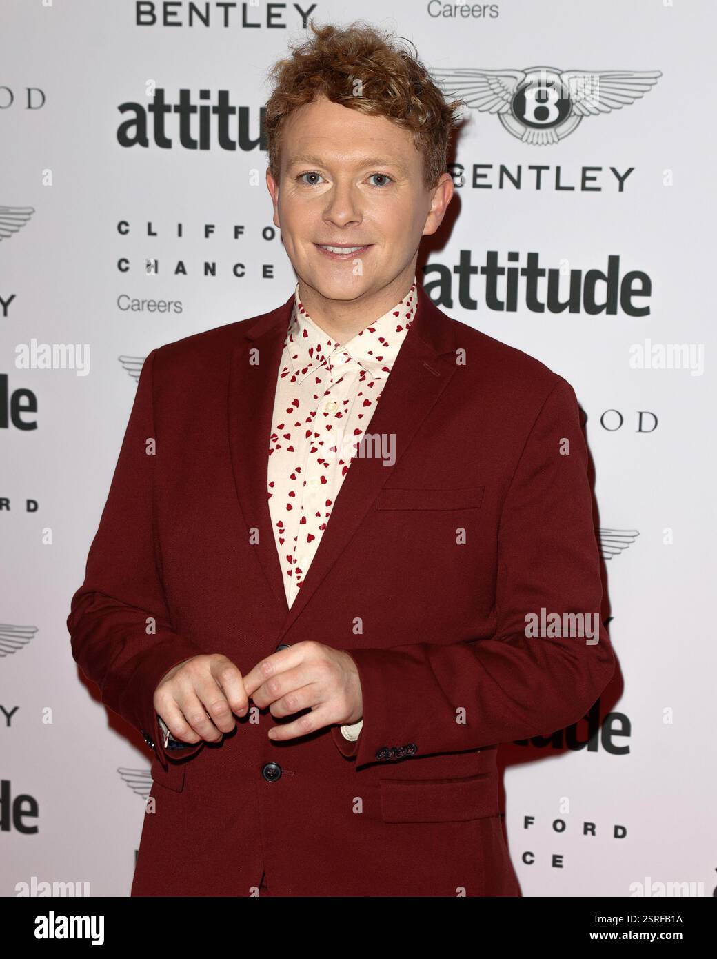 London, UK. 14th Feb, 2025. Stephen Bailey attending the 2025 Attitude ...