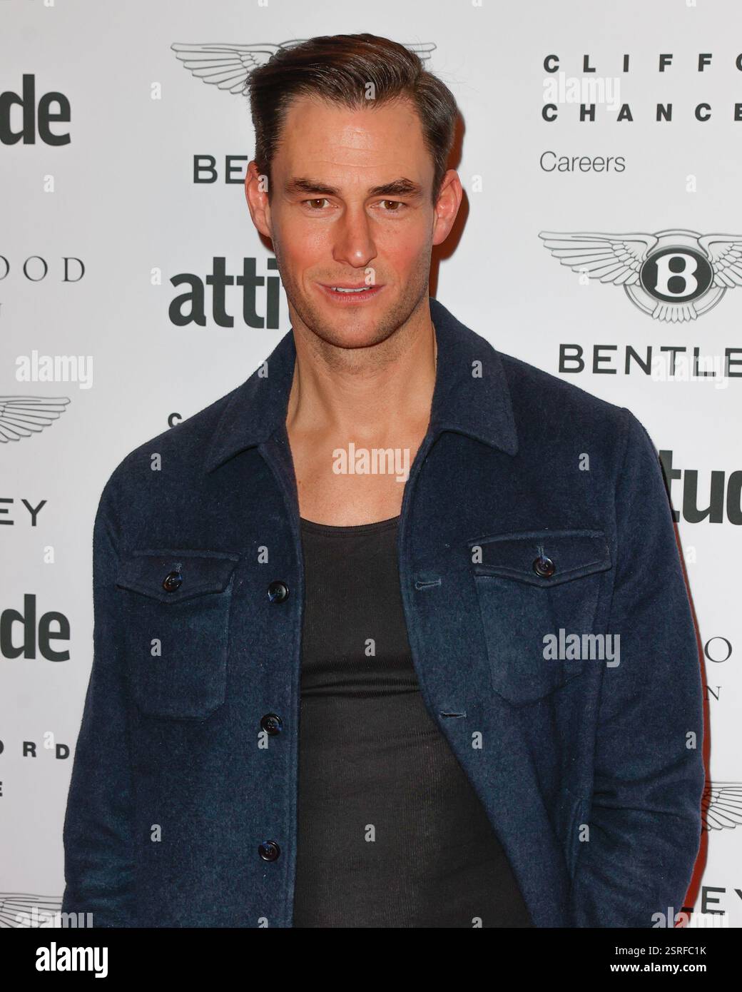 London, UK. 14th Feb, 2025. James Farrar attending the 2025 Attitude ...