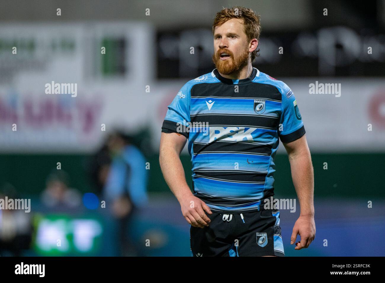 Galway, Ireland. 16th Feb, 2025. Rory Jennings of Cardiff during the ...