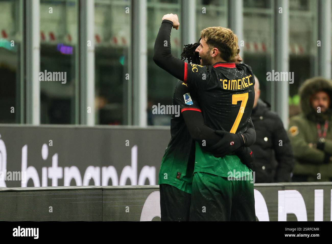 Milano, Italy. 15th Feb, 2025. Alex Jimenez of Milan AC during the ...