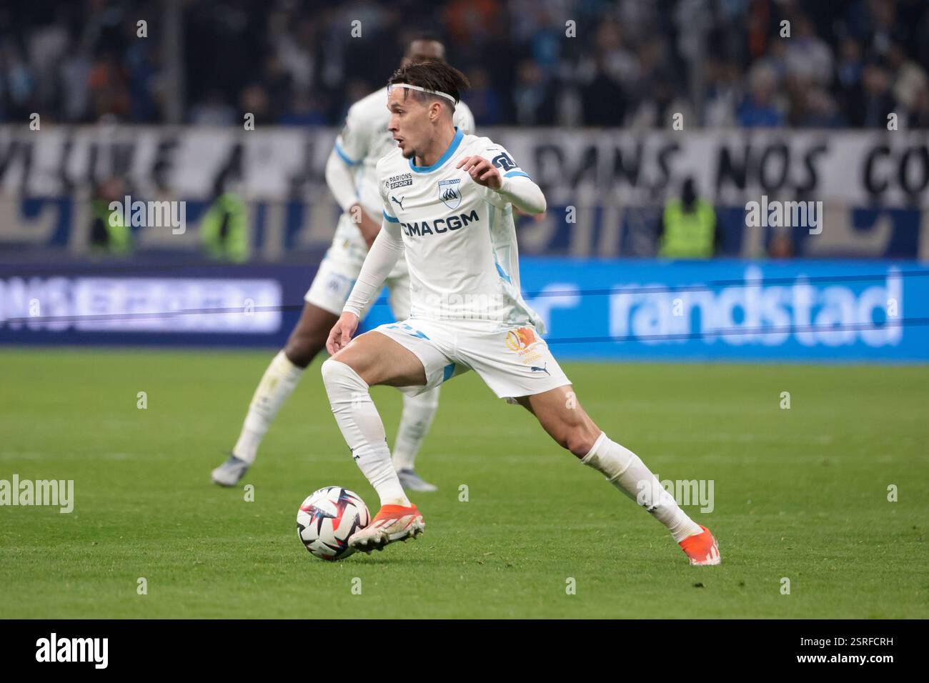 Marseille, France. 15th Feb, 2025. Amar Dedic of Marseille during the ...