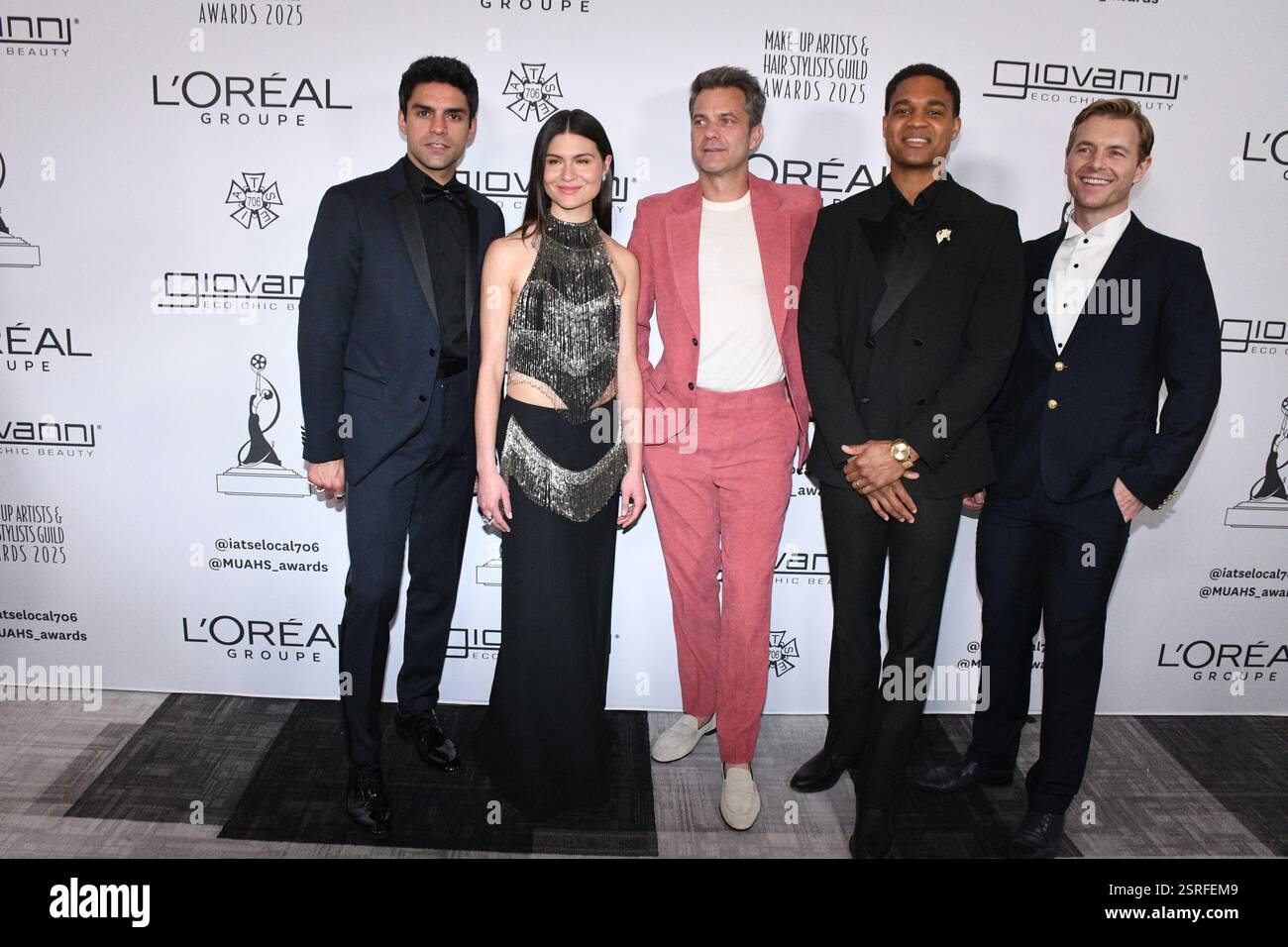 Los Angeles, California, USA 15th February 2025 (L-R) Actor Sean Teale ...