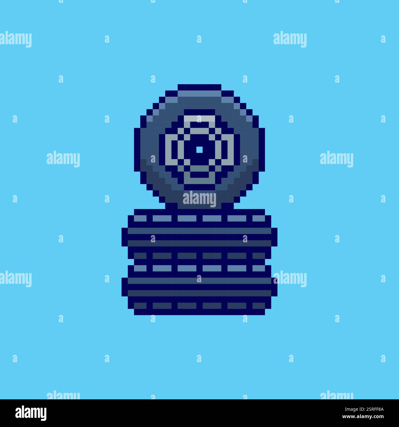 Pixel art Stack of Tires game asset design Stock Vector Image & Art - Alamy