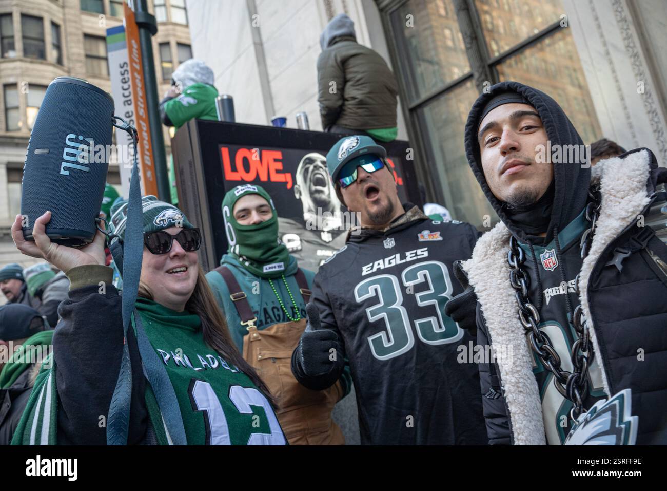 Philadelphia, United States. 14th Feb, 2025. Philadelphia Eagles ...