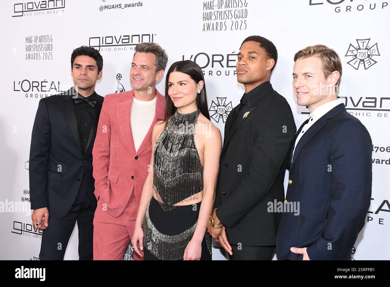 Los Angeles, California, USA 15th February 2025 (L-R) Actor Sean Teale ...
