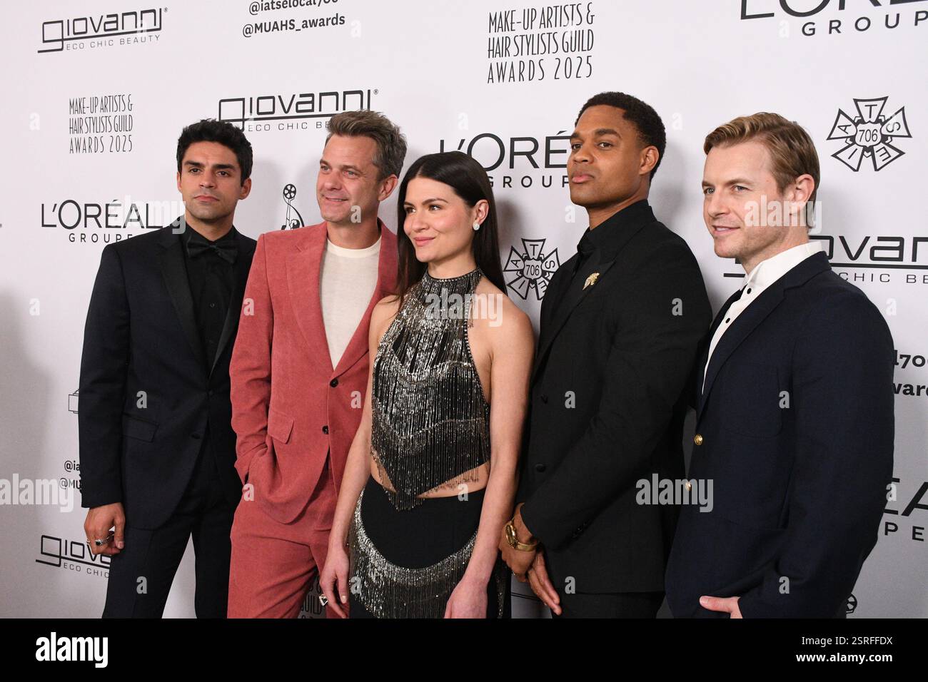 Los Angeles, California, USA 15th February 2025 (L-R) Actor Sean Teale ...