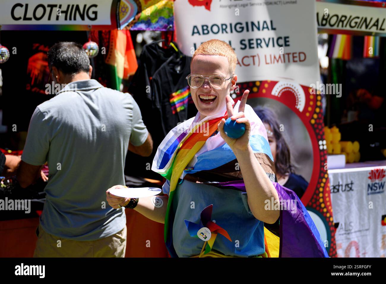 Sydney, Australia. 16th Feb, 2025. A lady poses for a photo during the ...