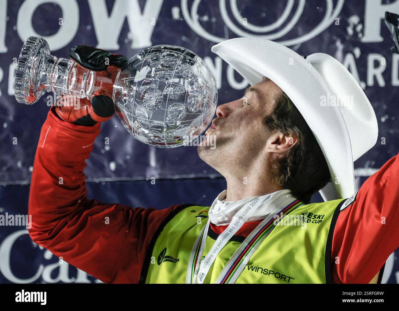 Calgary, Canada. 15th Feb, 2025. Alex Ferreira, of the United States ...