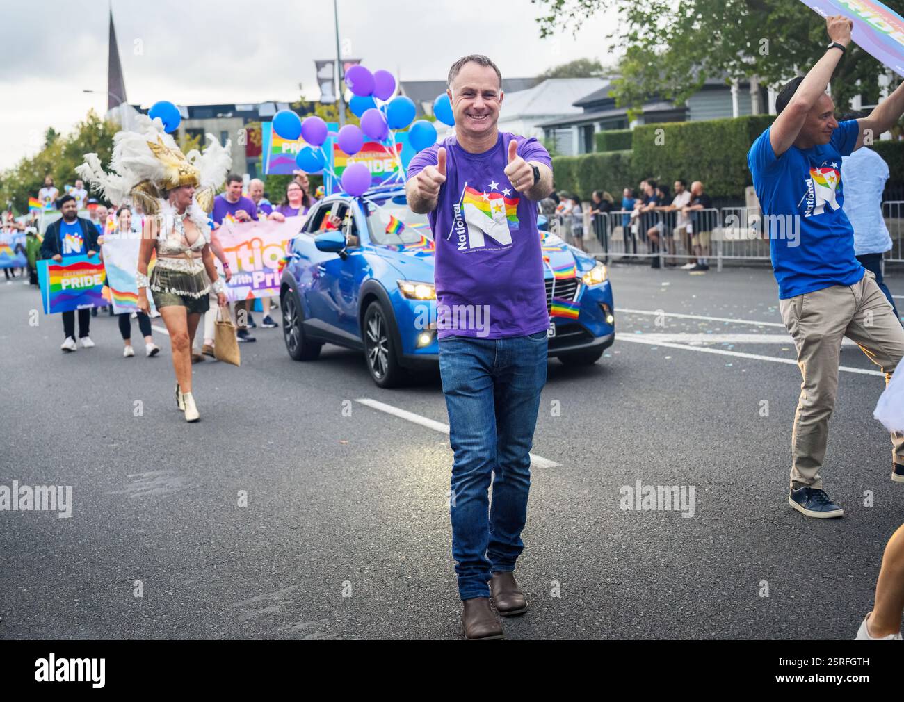 Auckland, New Zealand - Feb 15 2025: Minister of Climate Change Simon ...