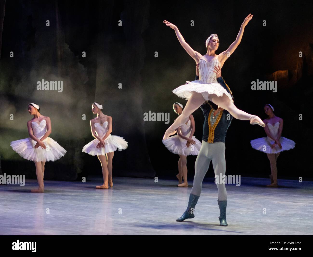 Dancers of National Dance Company performing during the begin the ...