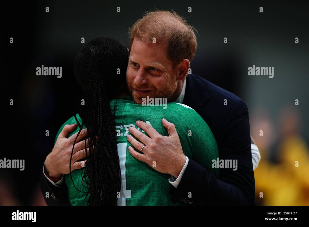 The Duke of Sussex during the medal presentation following the sitting ...