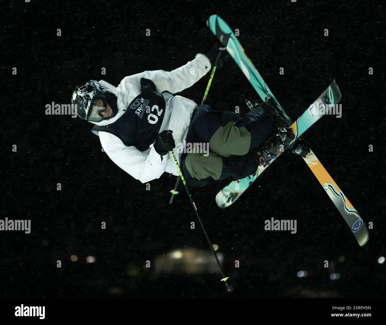 Nick Goepper, of the United States, competes during the men's World Cup ...