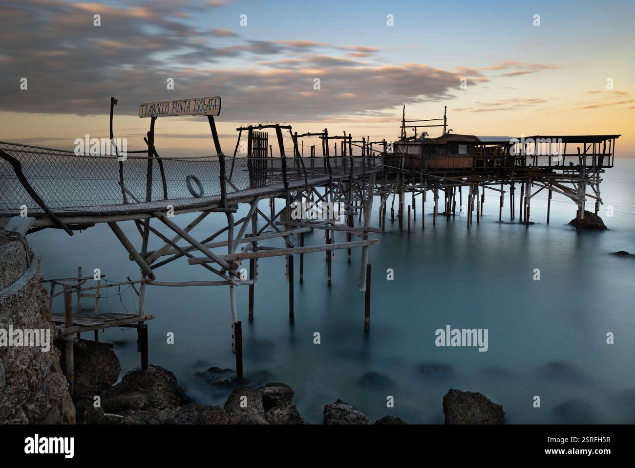 Costa dei trabocchi Stock Photo - Alamy
