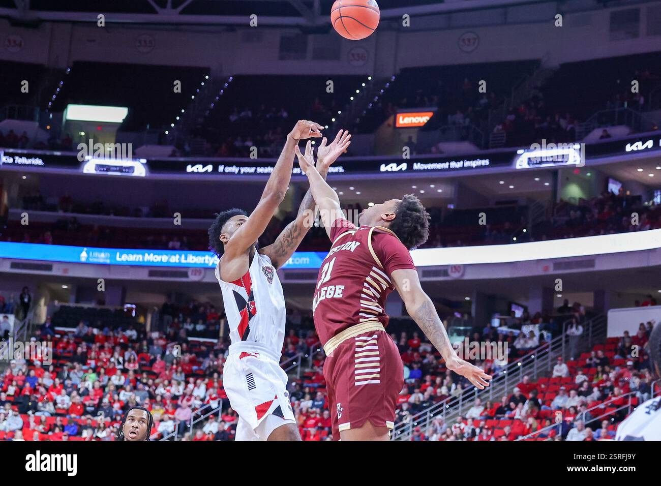 Raleigh, North Carolina, USA. 15th Feb, 2025. North Carolina State ...