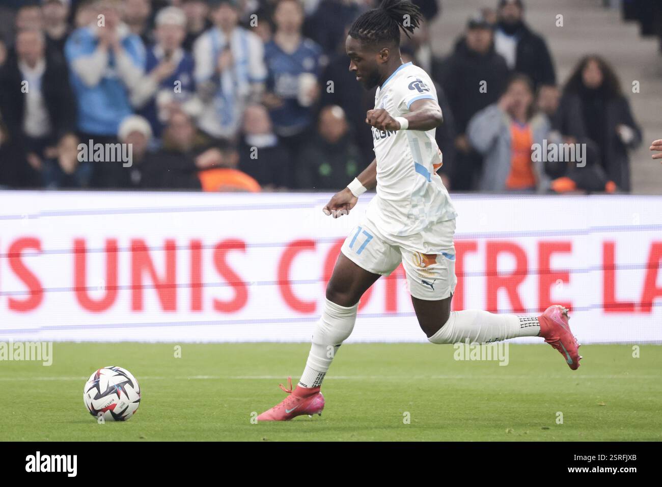 Jonathan Rowe of Marseille during the French championship Ligue 1 ...