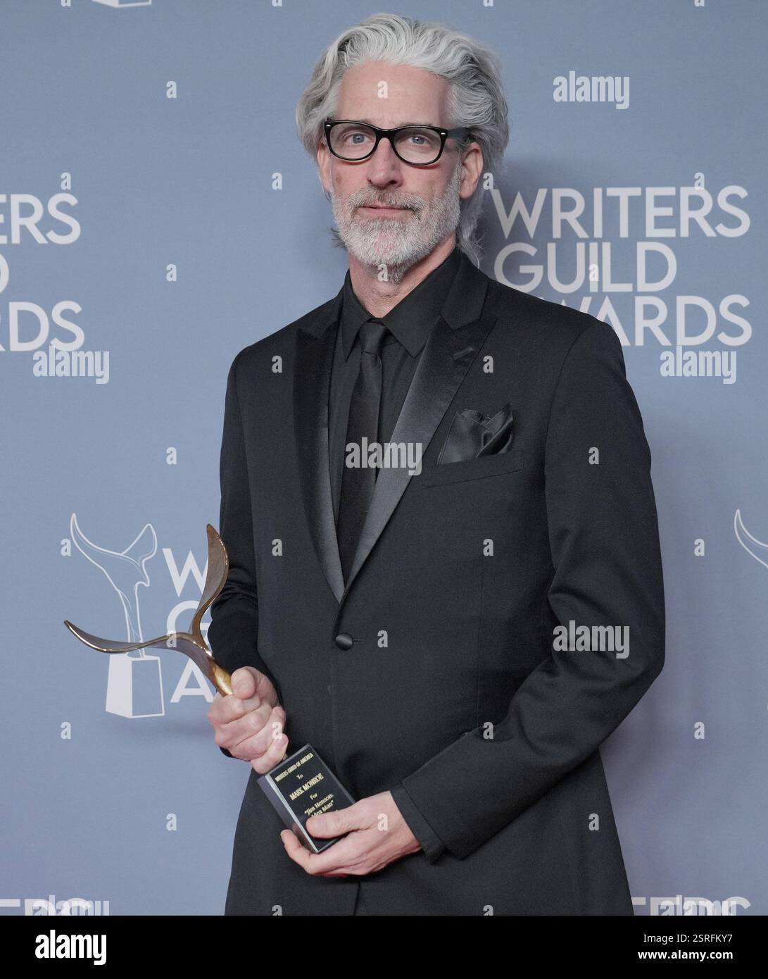 Los Angeles, USA. 15th Feb, 2025. Mark Monroe, winner of the ...