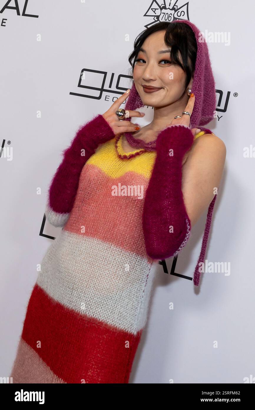 Los Angeles, USA. 15th Feb, 2025. Poppy Liu attends the arrivals of the ...