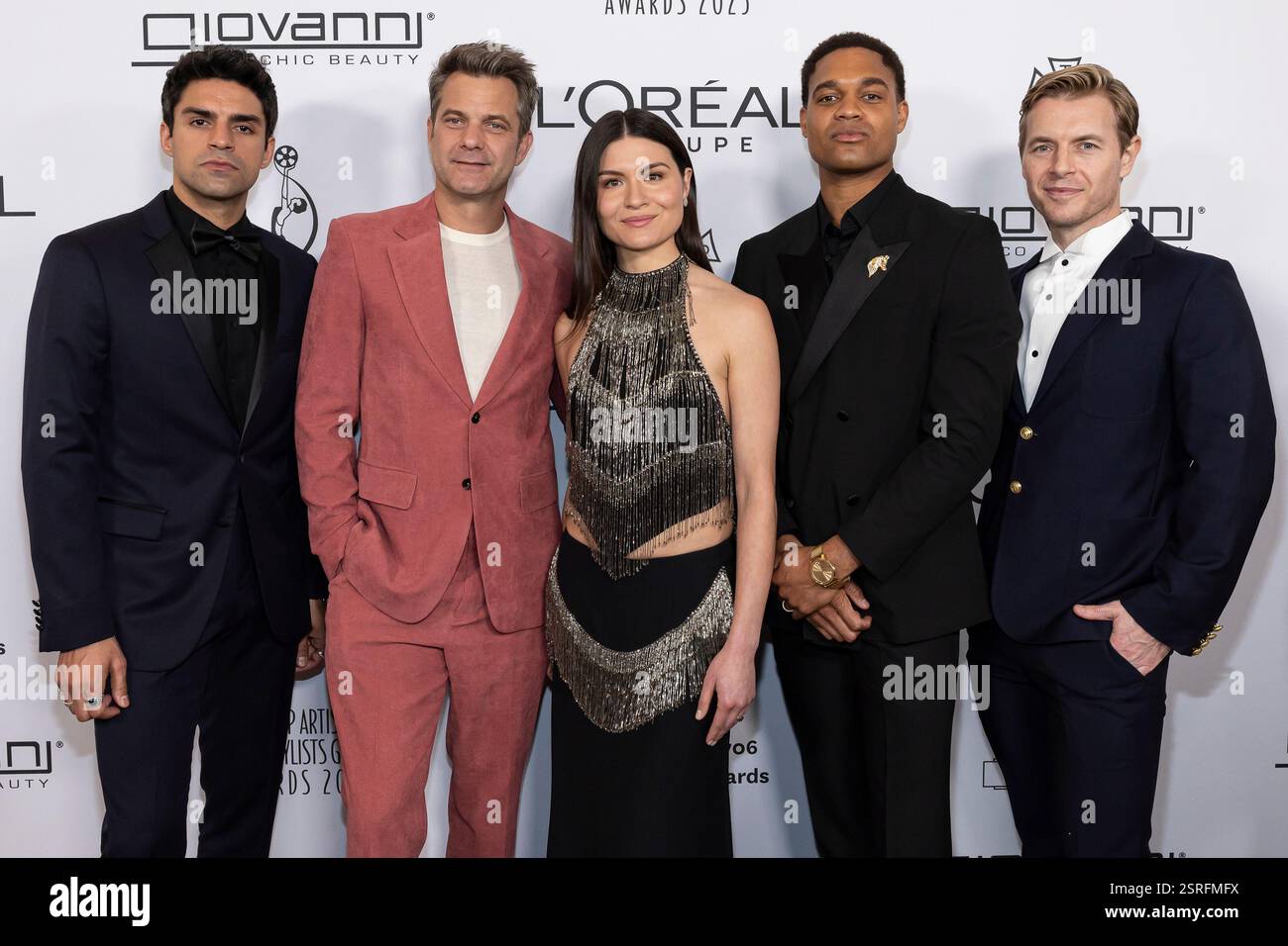 Los Angeles, USA. 15th Feb, 2025. Sean Teale, Phillip Son, Joshua ...